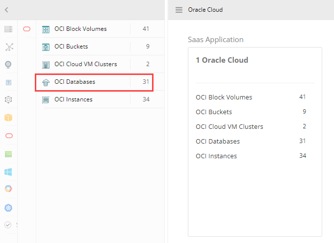 Oci Databases Opsramp Documentation